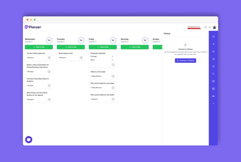 ClickUp - Planzer